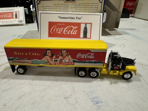 Matchbox 1956 Mack B61 18-Wheeler Coca-Cola "Summer Time Fun" Mint NOS ...