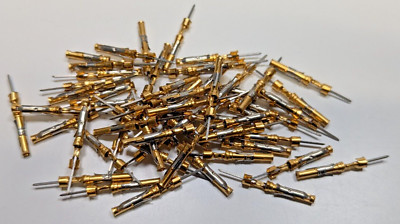 Lot of 60 NEW TE/AMP CONTACT PIN WIREWRAP SKT .062 DIA .025 SQ POST PN ...