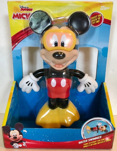 Disney Junior Mickey Mouse Clubhouse MICKEY MOUSE Water Swimmer Bath ...