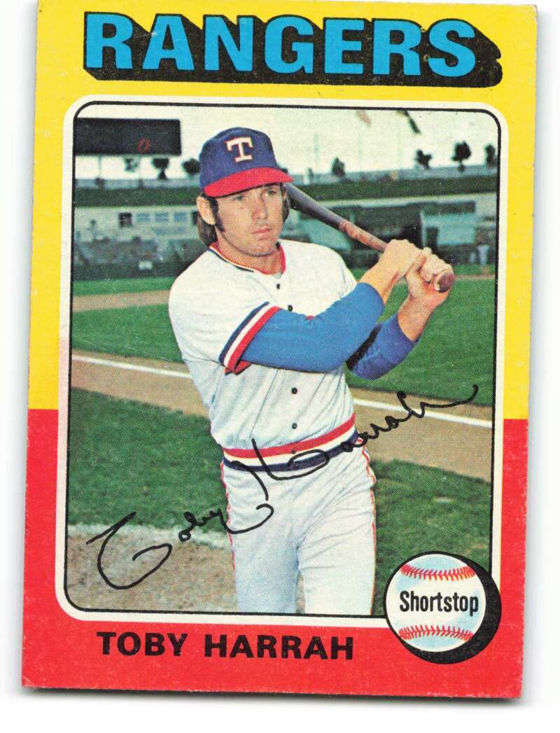 1975 Topps #131 Toby Harrah EX Excellent Rangers | eBay