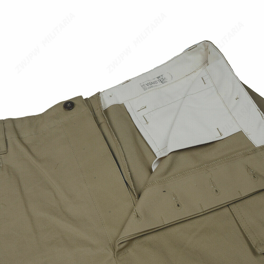 WW2 US ARMY M42 Airborne Paratrooper Officer Cotton Pants Trousers 36R ...