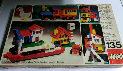 1973 Vintage Lego Set #135 Building System Set House | eBay