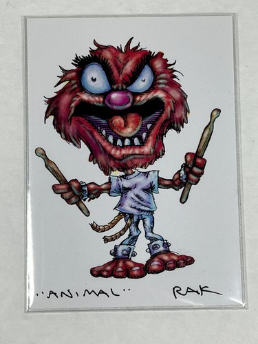 Trade Card: Robert A. Kraus ( RAK ) "Animal" | eBay