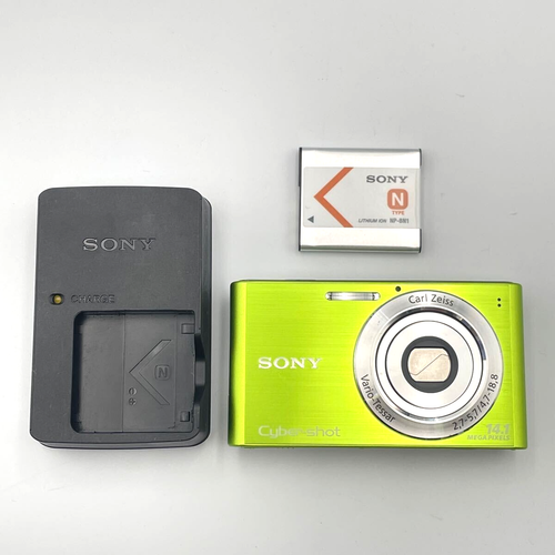 SONY Cyber-shot DSC-W320 Green 14.1 MP Digital Camera 4.0x Optical Zoom ...