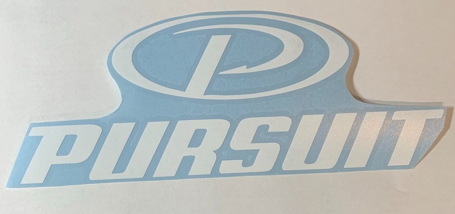Pursuit Boats Logo Die Cut Vinyl Decal High Quality Outdoor Sticker ...