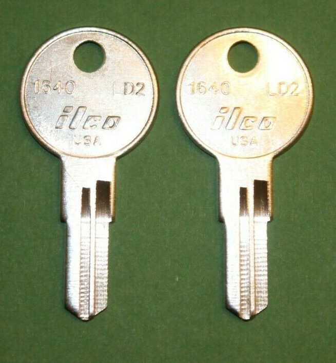 LD2 2-NEW Keys Blanks Made in USA by ILCO LD2 1640 keys | eBay