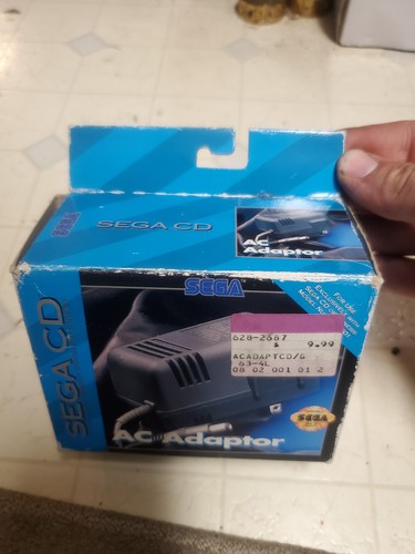 Rare Sega CD AC Adaptor Power Supply NIB NOS | eBay