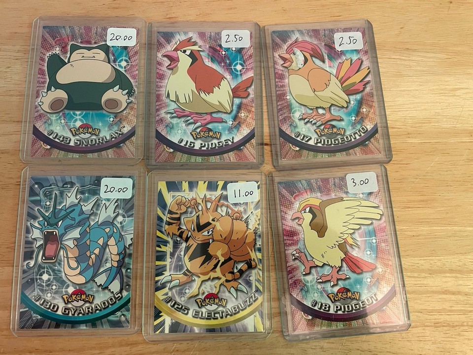 Large! Pokemon Topps/BK Collection 21 Holos 121 Total Cards. Holo ...