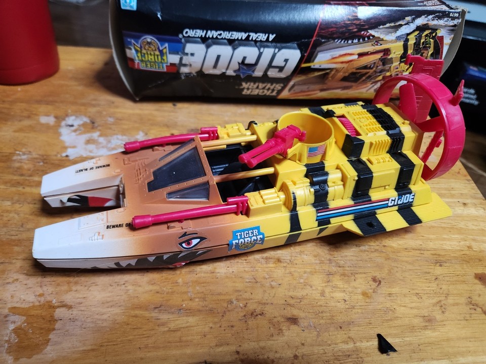 G.I. Joe Tiger Force Tiger Shark Vehicle Removable Covers Military ...
