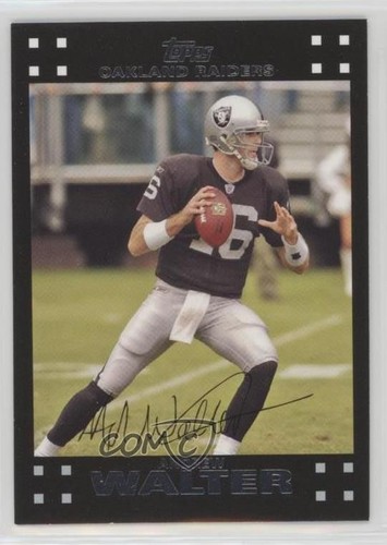 2007 Topps Oakland Raiders Andrew Walter #1 2qs | eBay