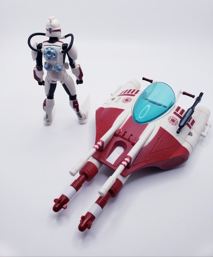 Star Wars Clone Wars REPUBLIC ASSAULT SUBMARINE w/ Scuba Clone Trooper ...