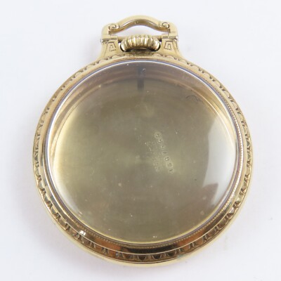 Hamilton 16 Size Factory YGF “Bar Over Crown” Railroad Pocket Watch ...