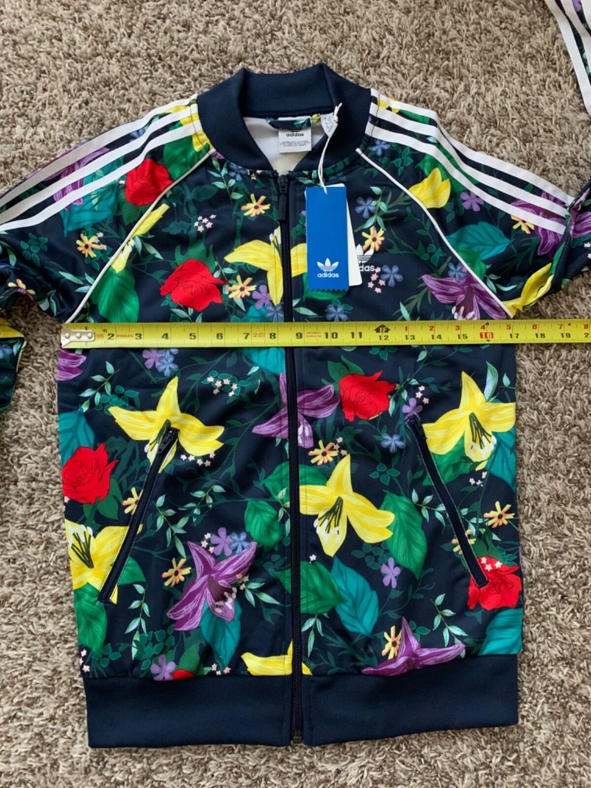 NEW Adidas Originals Women's Blossom of Life Graphic Track Jacket ...