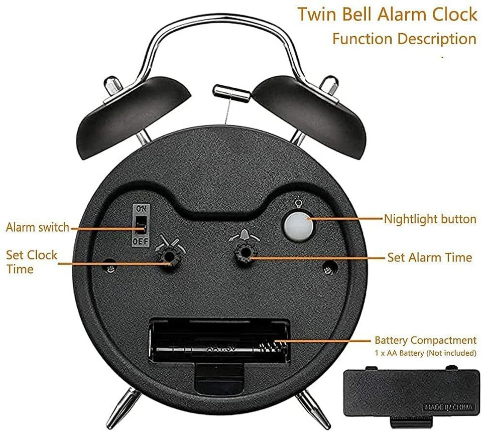 Star Wars Baby Yoda Alarm Clock 4" Nice For Decor or Gifts G77 | eBay