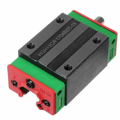 1pc HGH15CA 15mm Steel Linear Rail Guide Block CNC Tool DIY Durable ...