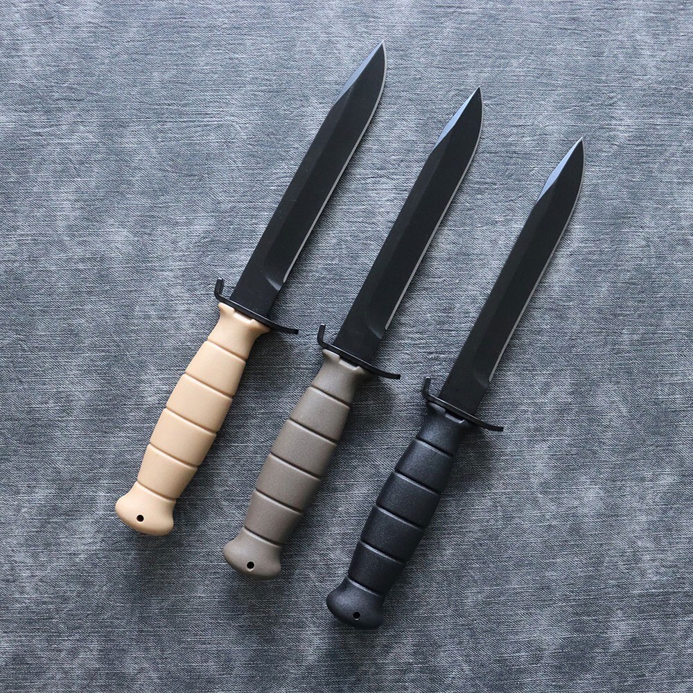 Combat Stabbing Knife Bayonet Army Military Straight Dagger Tactical ...