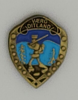 Norwegian Foot March Badge-Gold | eBay