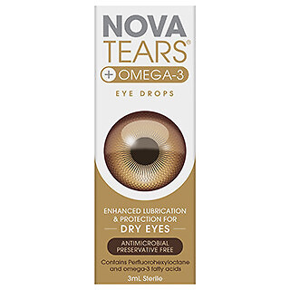Novatears Plus Omega-3 Eye Drops 3ml | eBay Australia