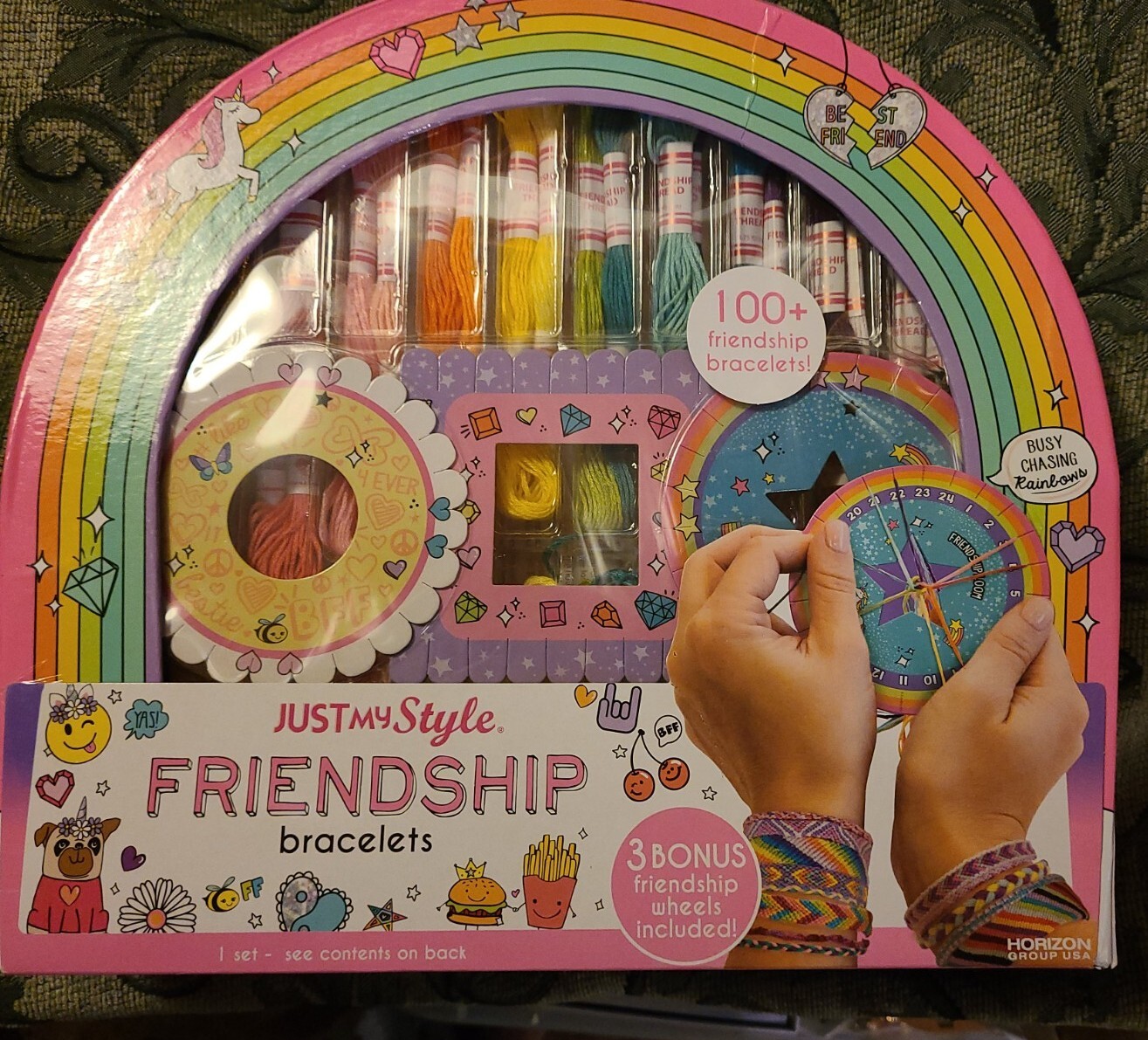 Just My Style® D.I.Y. Friendship Bracelets, Makes 100+ Bracelets New ...