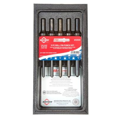 Mayhew 32020 Pneumatic Sets - Roll Pin Punch, 5 Pcs Set | eBay