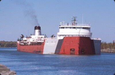 SHIP --- MV ROGER BLOUGH (NEEBISH ISLAND MI) ORIGINAL SLIDE 09-28-10 1 ...