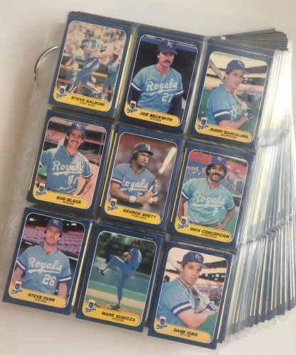 1986 Fleer Baseball 1-660 complete card set (NM-MT) | eBay