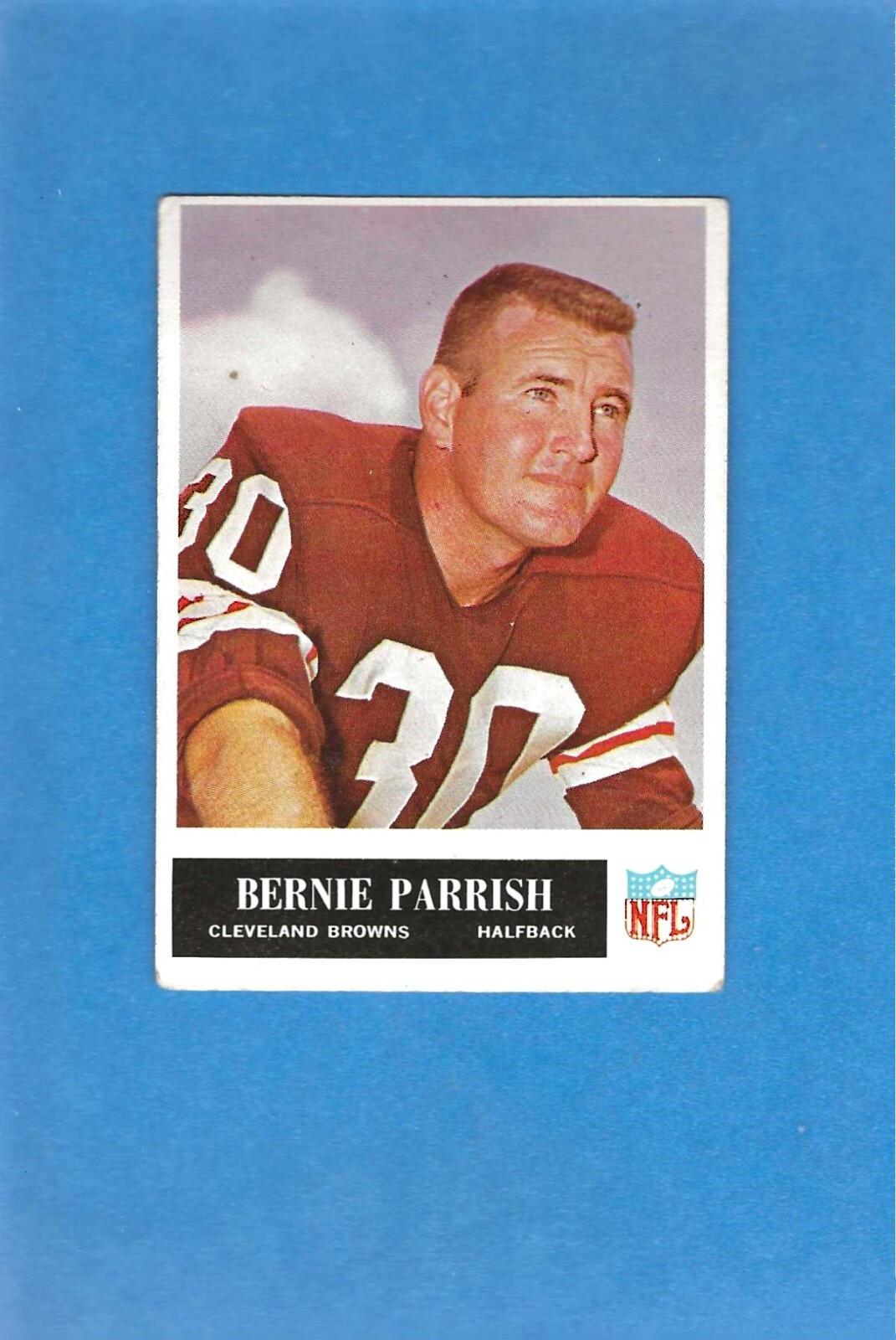 1965 Philadelphia Bernie Parrish Browns EX | eBay