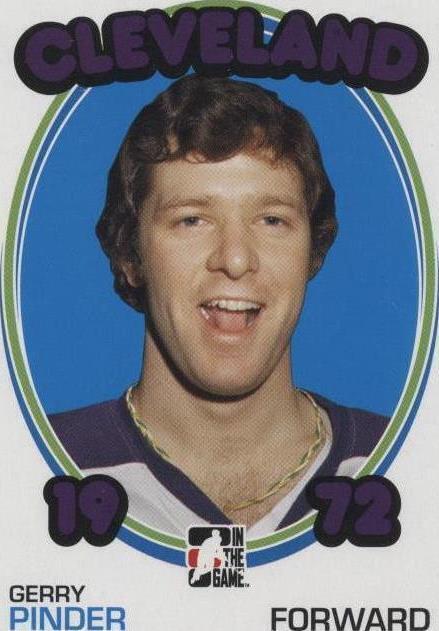 2009-10 In the Game 1972 The Year in Hockey - Gerry Pinder #116 Blank ...