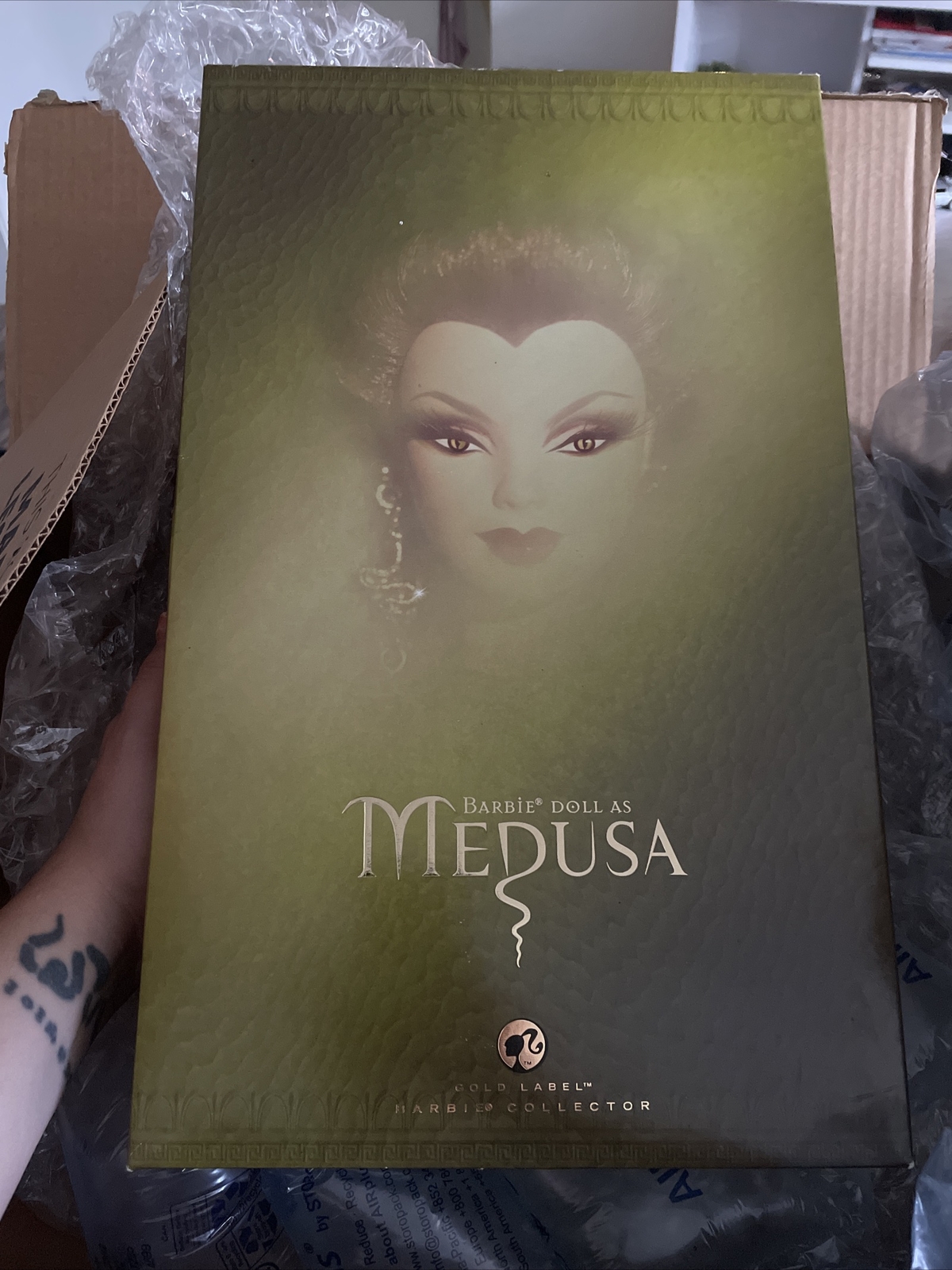 Medusa Barbie Doll Gold Label Barbie Collector | eBay