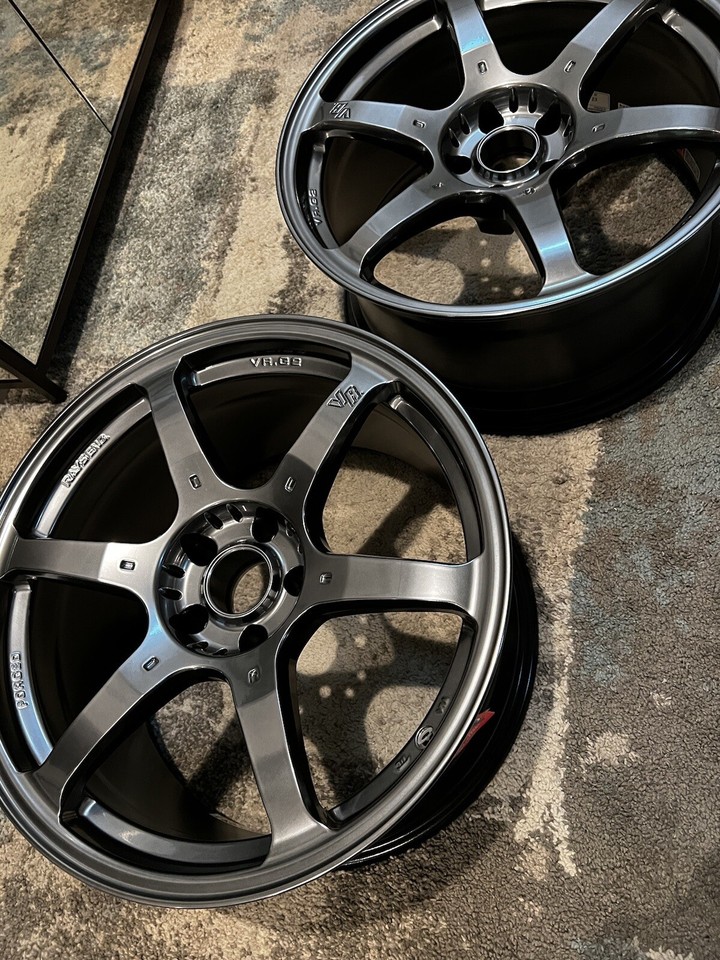 19 RAYS Volk Racing TE37 VR G2 9.5 10.5 19inch FORGED Volk GTR R33 R34 ...