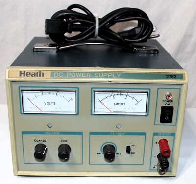 Heath DC Power Supply 2762 Power-cord Included - TESTED In Good Working ...
