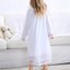 Girls Lace Pajamas Cotton Nightdress Kids Cute Sleepwear Princess ...
