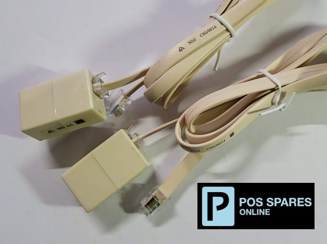 2x Cash Drawer Extension Coupler with 1m Cable RJ11 RJ12 | eBay