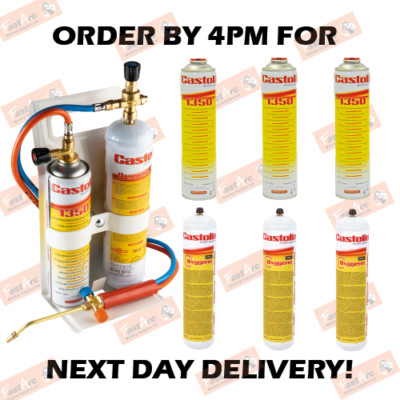 CASTOLIN PORTABLE GAS LEAD WELDING-BRAZING-PLUMBING-ROOFING-MINI ...