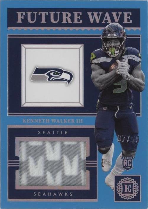 2022 Panini Encased - Future Wave Materials Kenneth Walker III #FWM-16 ...