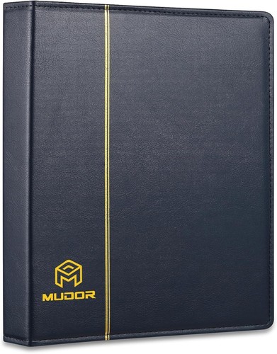 Empty Premium PU Classic Binder, 4 Ring Binder Albums Stockbook for ...
