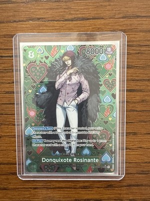 C0729 Bandai One Piece TCG "Donquixote Rosinante (OP04-119)" Card ...