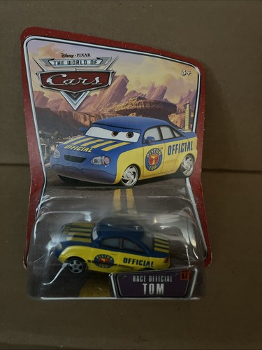 Disney Pixar The World Of Cars Race Official Tom 1:55 Diecast New 2007 ...