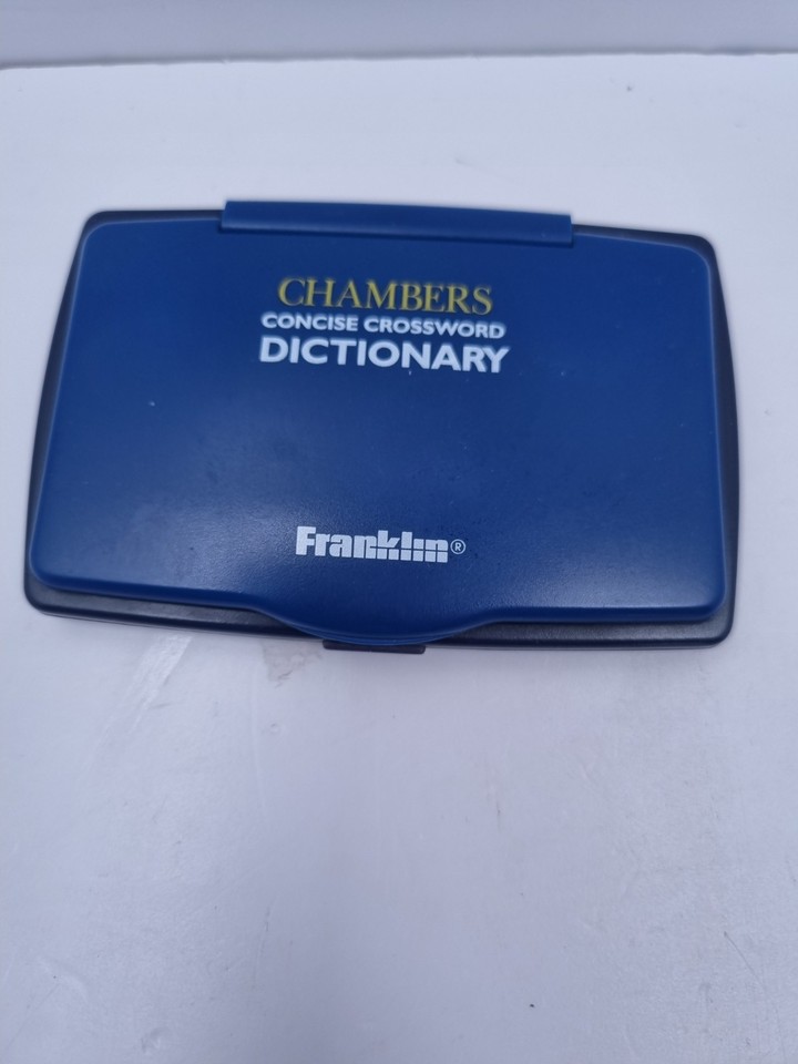 Franklin CWR-108 Chambers Concise Crossword Dictionary Games Anagram ...