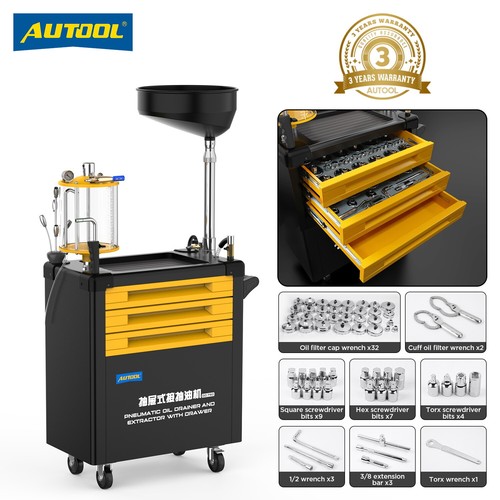 AUTOOL OD760 oil collector oil collector catch container with oil ...