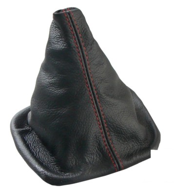 Italian Leather Shift Boot for VW Golf Jetta GTi GLi R32 MK5 | Black ...