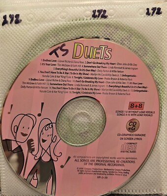 POPULAR DUETS KARAOKE CDG | eBay