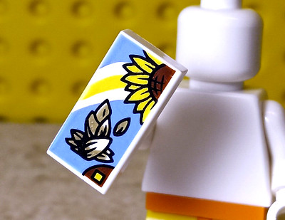 LEGO Sunflower Seed Packet Printed 1x2 Wildflower Garden Friends FREE ...