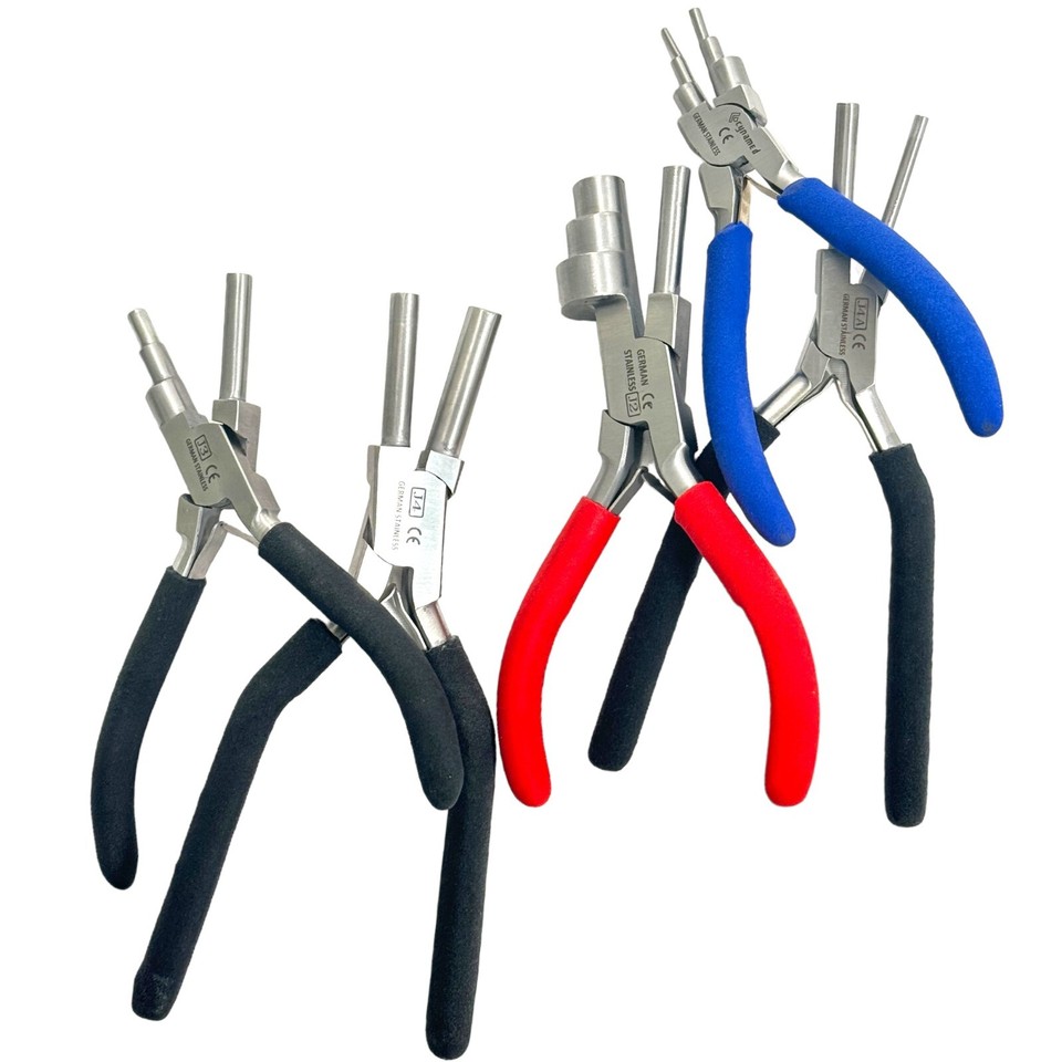 GERMAN Bail Making Pliers Wire Looping Forming Pliers with Non-Slip ...