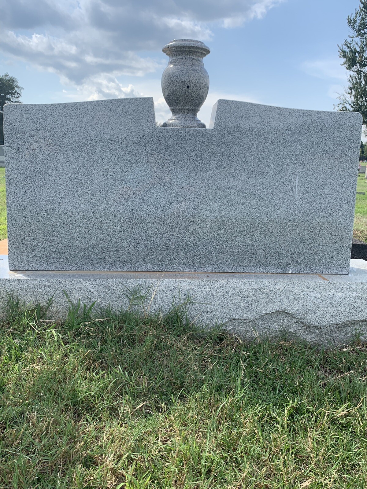 2 Burial Plots (side by side) with Granite Headstone | eBay