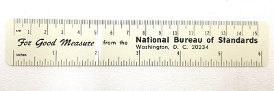 Vintage National Bureau of Standards Pocket Ruler 15cm / 6 inch | eBay