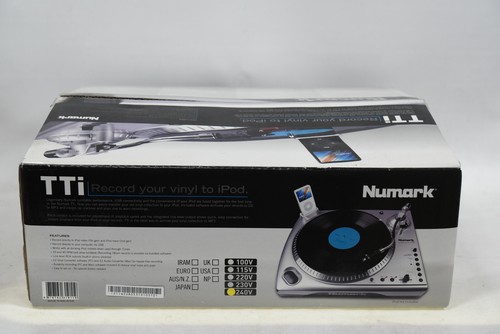 Numark TTi USB Turntable with Pitch Control with 30 Pin iPod Dock ...