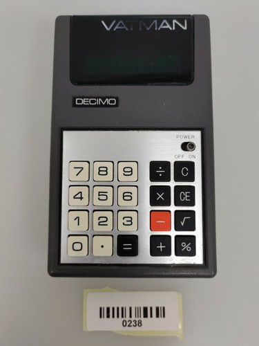 0238 Taschenrechner DECIMO VATMAN | eBay