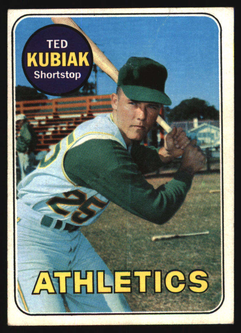 1969 Topps #281 Ted Kubiak VGEX Athletics 571196 | eBay
