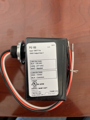 Acuity Controls PS 150 Power Supply 184FYF | eBay